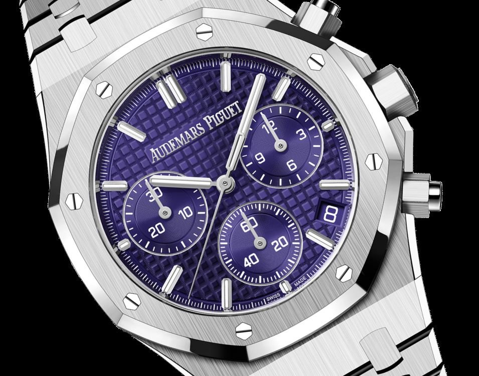 ROYAL OAK CHRONOGRAPH Purple Dial 41mm – SWISS LUXURY