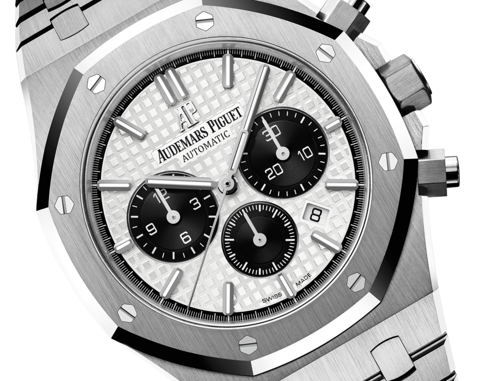 ROYAL OAK PANDA White Dial CHRONOGRAPH 41mm – SWISS LUXURY